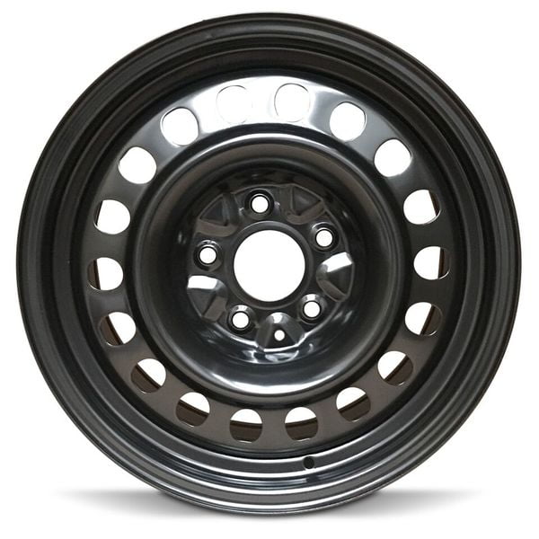 New 17x7.5 inch Wheel for Jeep Commander (06-10) Black Painted Steel ...