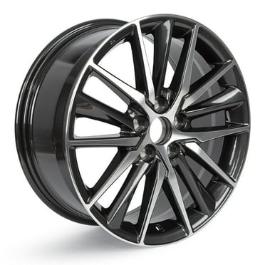 Velospinner 18" Gloss Black Alloy Rims, Set of 4, for Toyota Camry 2018 ...
