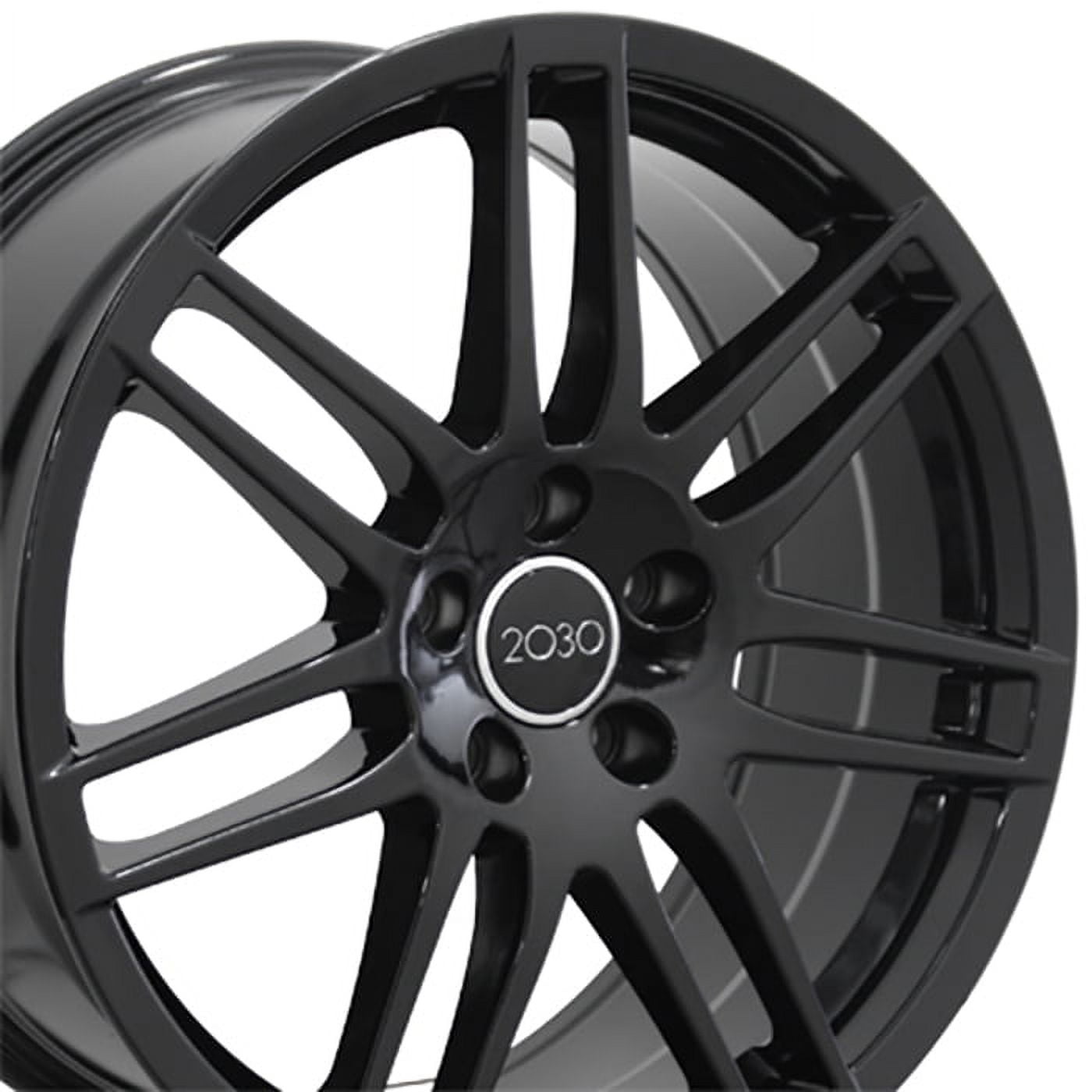 New 18 inch Aluminum Wheel for 06-16 Audi A3 Black Rim - Walmart.com