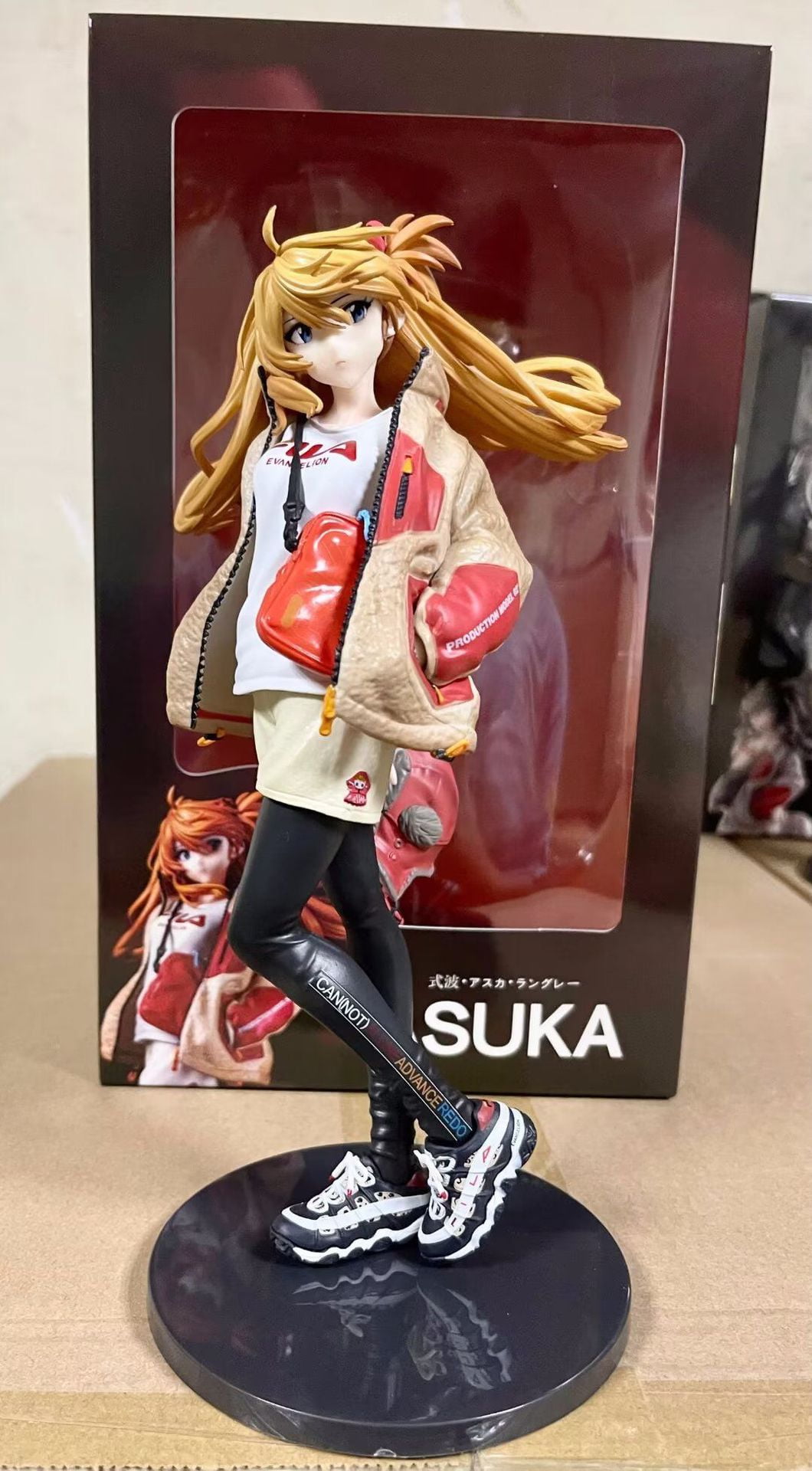 New 18cm Model Shikinami Asuka Langley Part 2 Action Figure PVC Model ...