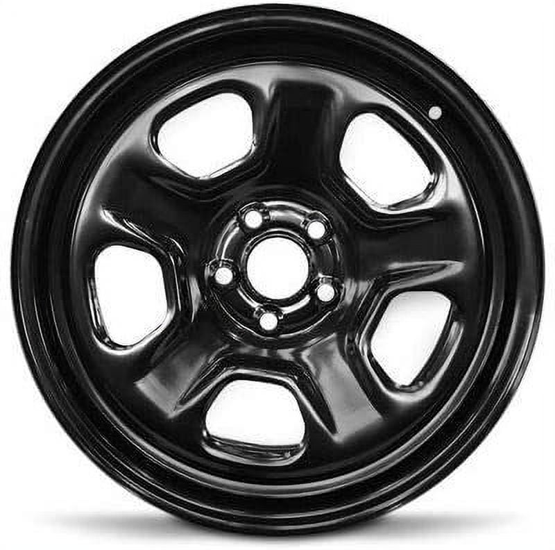 Ford Explorer 18x8 Inch Black Painted Steel Wheel Rim, Compatible with ...