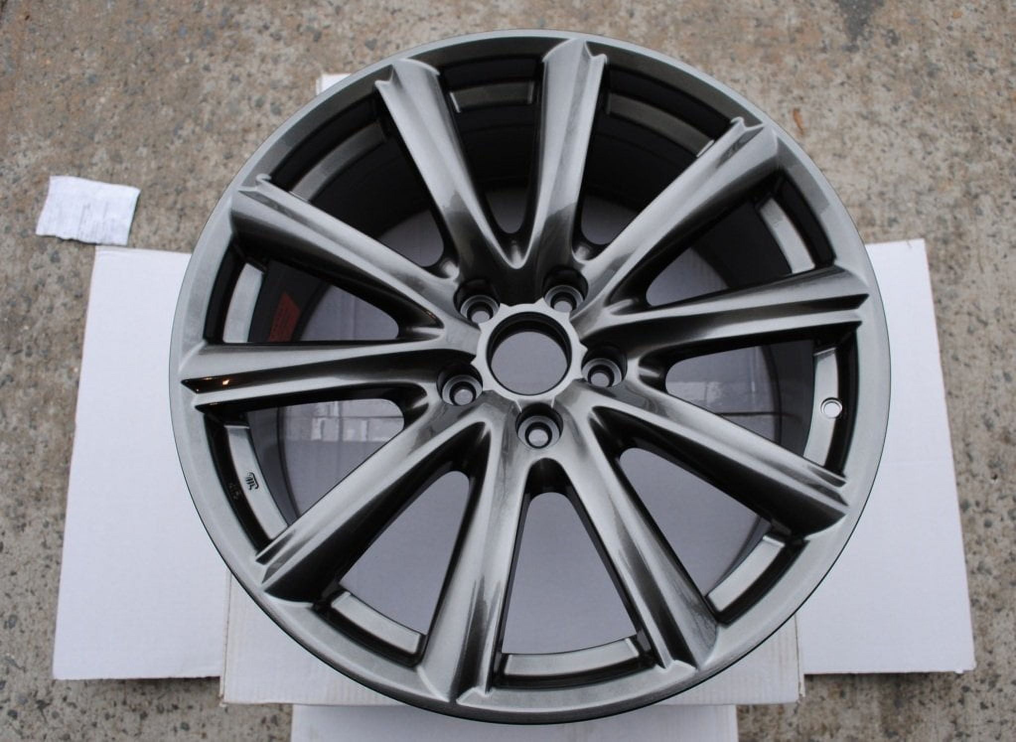 New 19" x 8.5" Replacement Black Alloy Wheels fits Lexus IS ISC 5x114.3 ...