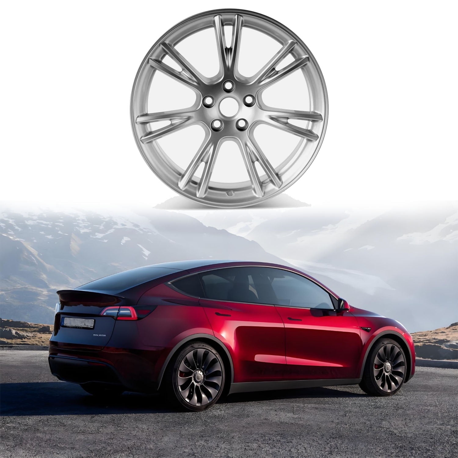 New 19" x 9.5" Replacement Wheel for Tesla Model 3 Model Y 2017-2024 ...
