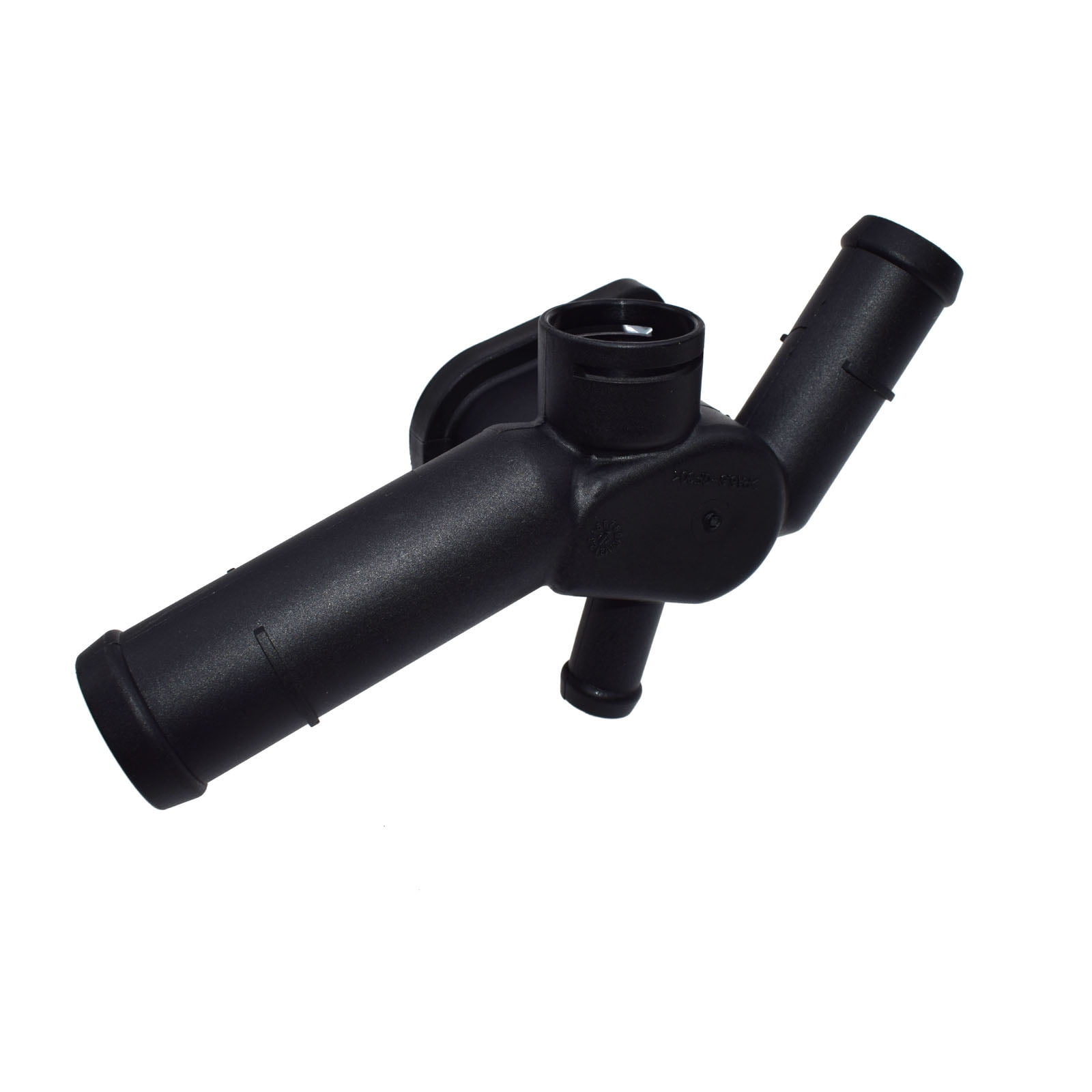 New 2.0L COOLANT HOSE FLANGE WATER OUTLET RADITOR PLASTIC For VW Golf ...