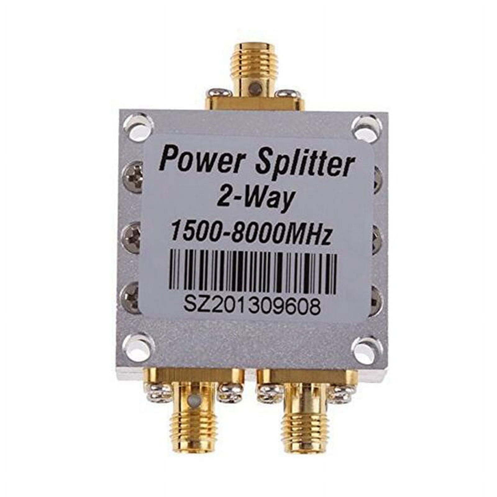 New 2 Way SMA Power Splitter 1500Mhz-8000MHz,SMA Female 8G Divider ...