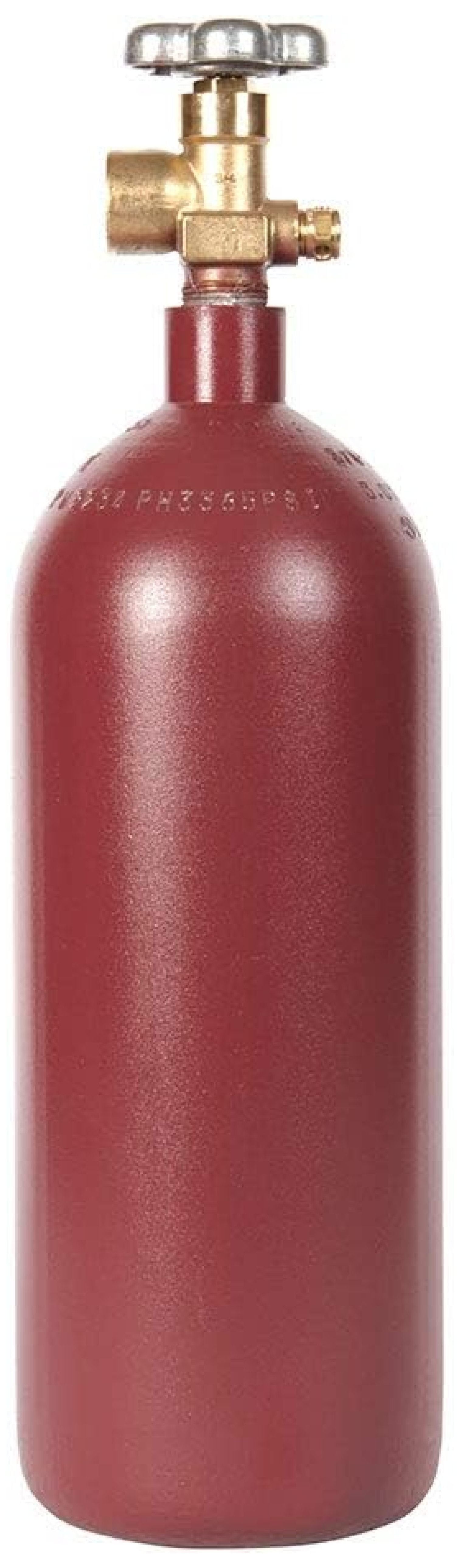 New 20 Cubic Foot Steel Nitrogen Cylinder DOT Approved CGA580 - Walmart.com