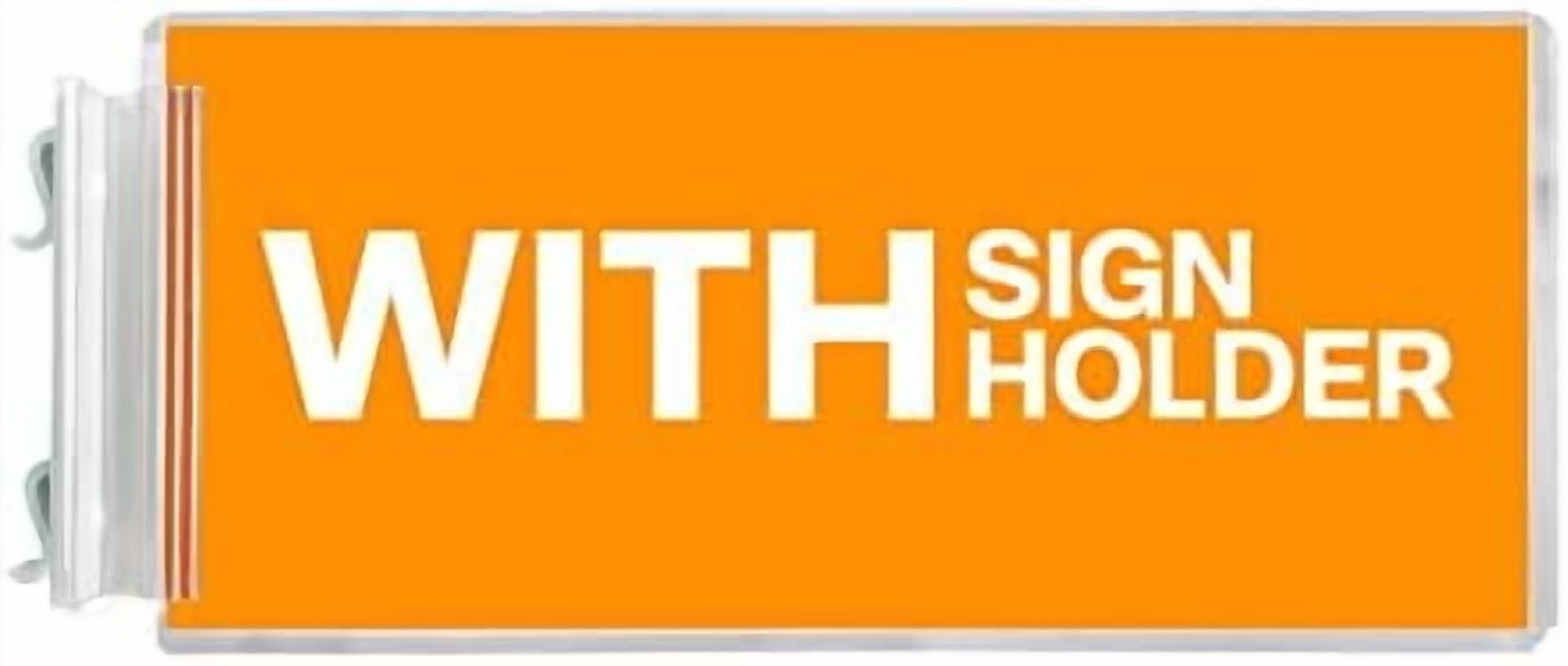 New, 20-Pack Warehouse Aisle Pallet Rack Sign Kit, 3-1/2" x 7-1/2 ...