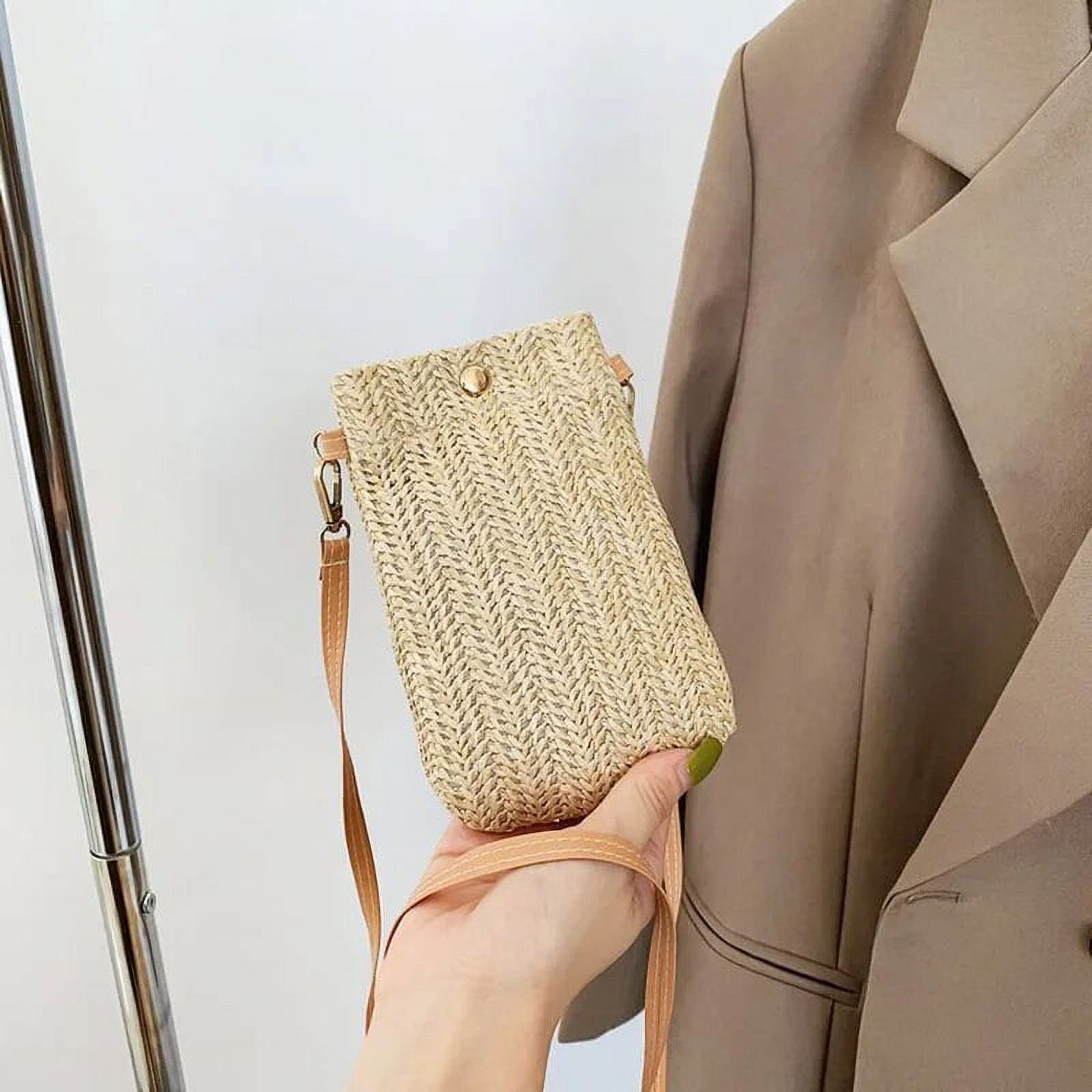 New 2023 Woven Straw Ladies Crossbody Messenger Bag Summer Bohemia ...