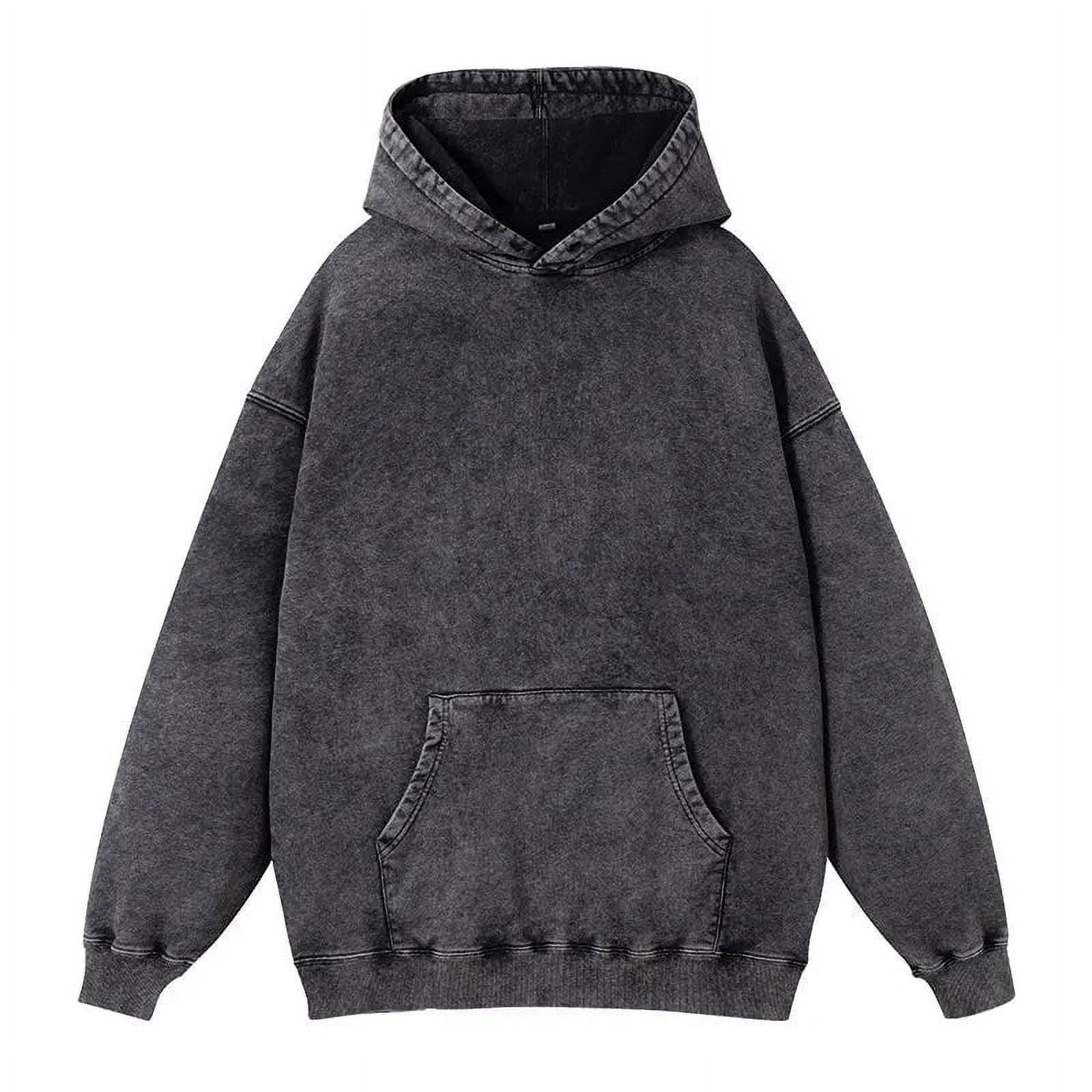 New 2023 famous Heavyweight pure cotton acid wash hoodies trendy casual ...