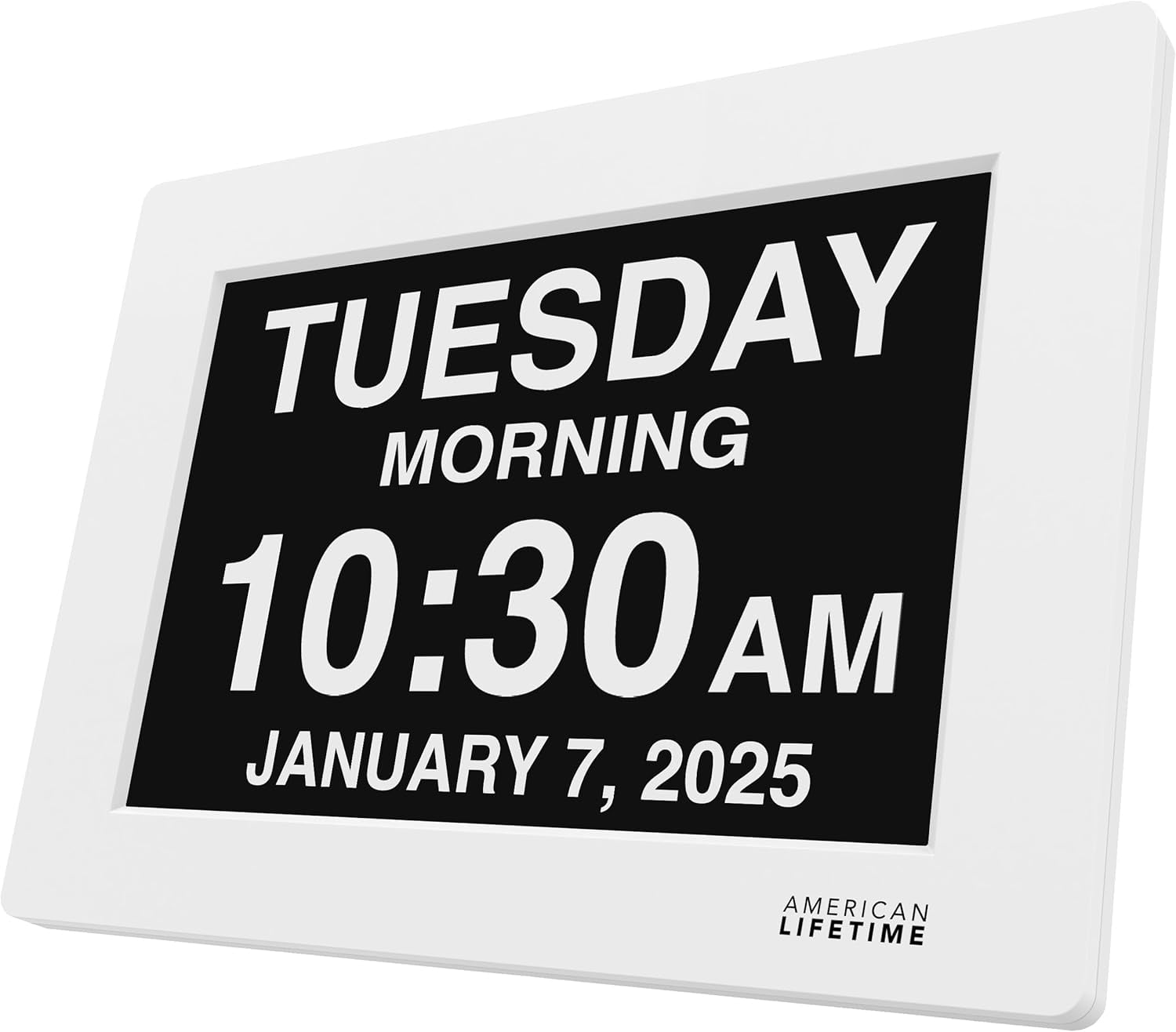 【New 2024】 Dementia Clock Large Digital Clock for Seniors, Digital ...