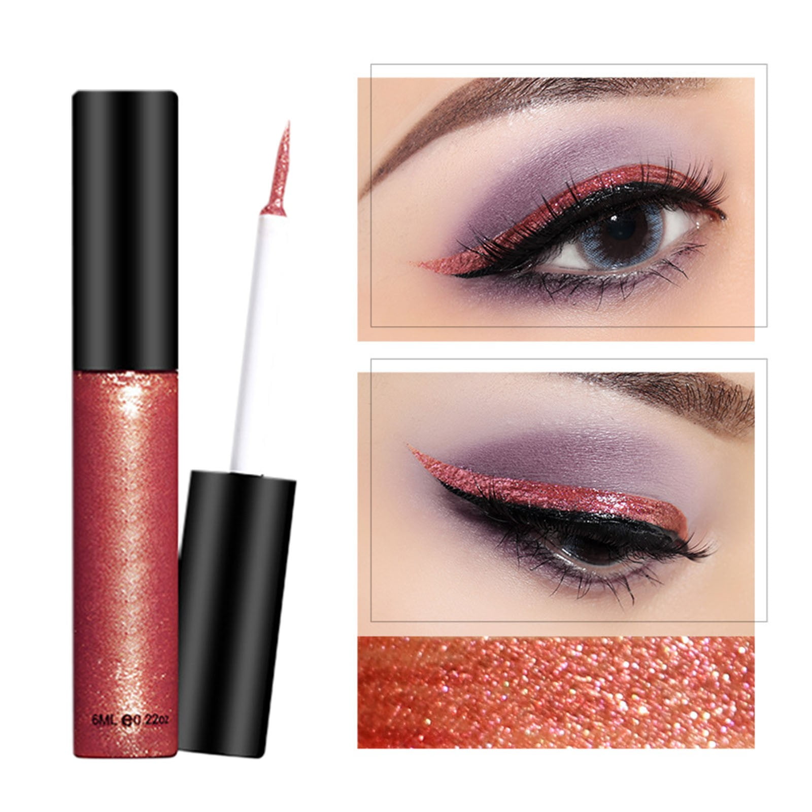 New 2024 Multi Color Eyeliner Pencil Highlighter Shimmering Eyeliner ...