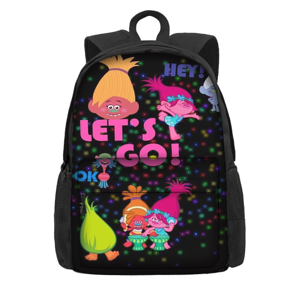 New 2024 Trolls Backpack Trolls3 Student Children Cartoon Animation ...