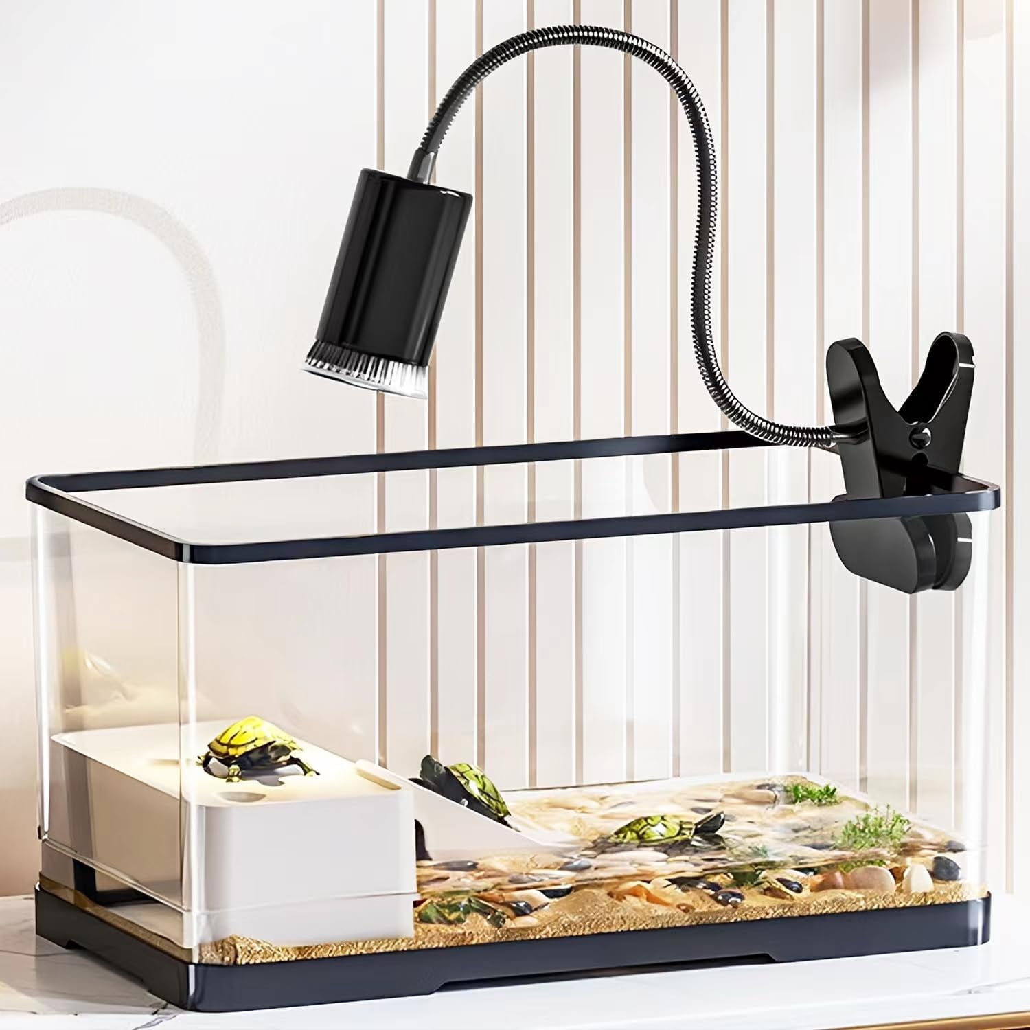 - New 2024 -Turtle Tank Kit, Turtle Tank Starter Kit with Filter balls ...