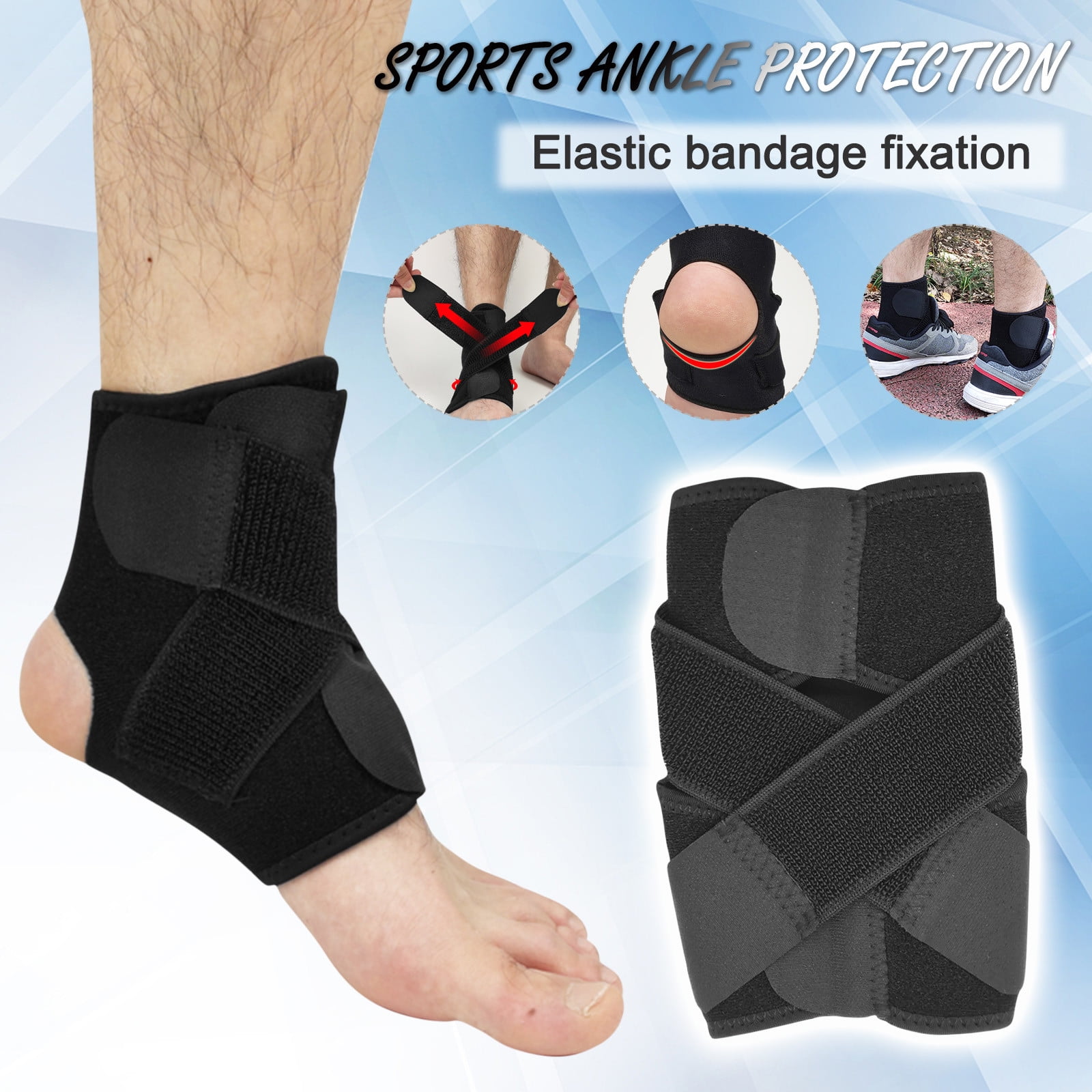 New 2024 outdoor clearance Elastic Brace Support Basketball Sports ...
