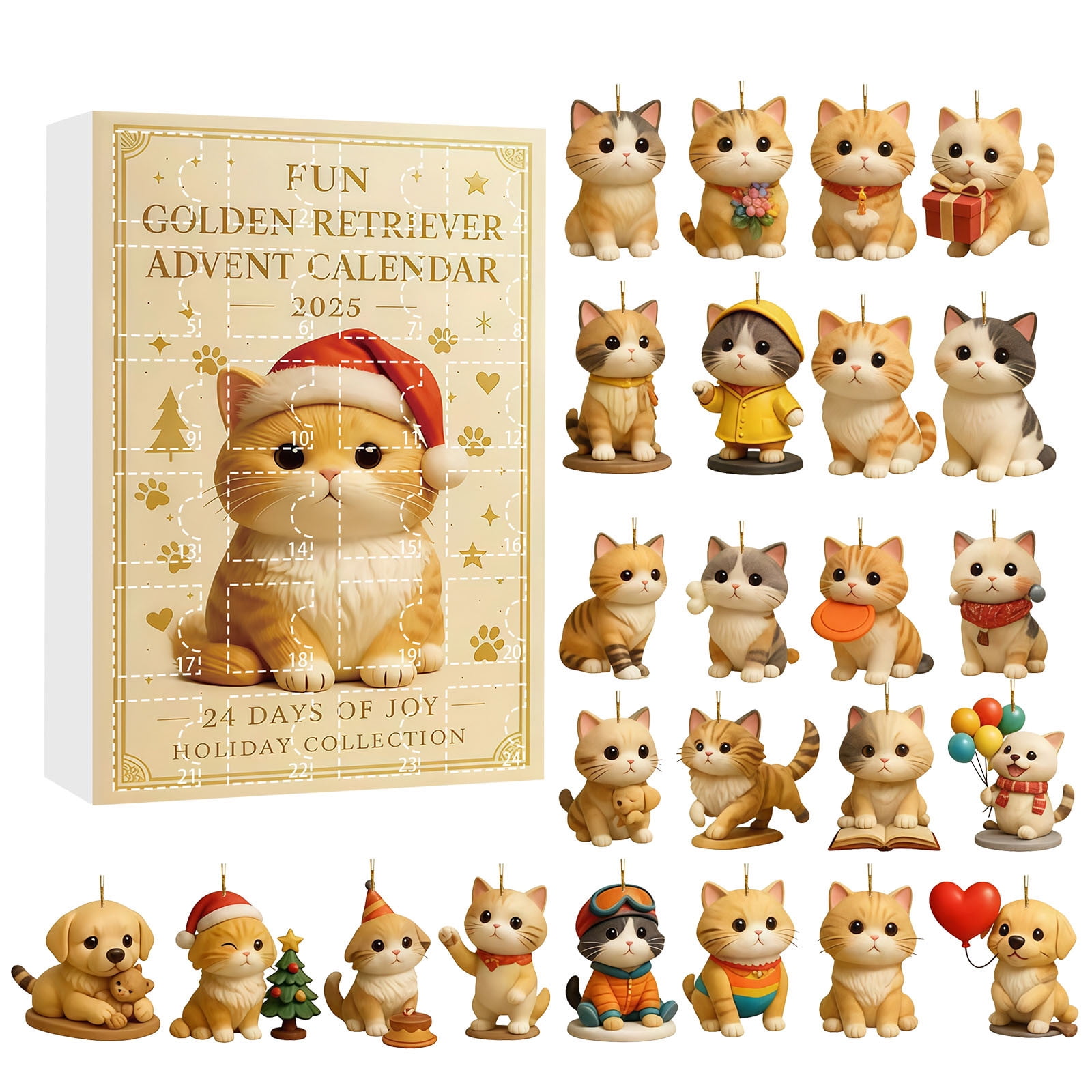 New 2025 Christmas Countdown Calendar Featuring 24 Surprise Gifts ...