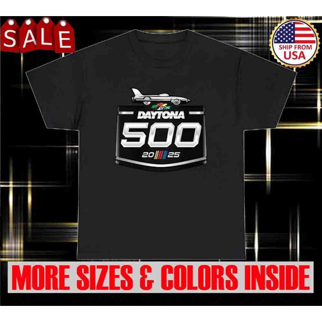 New 2025 DAYTON 500 Logo Speedway For NASCAR T-Shirt funny sz S to 5XL ...