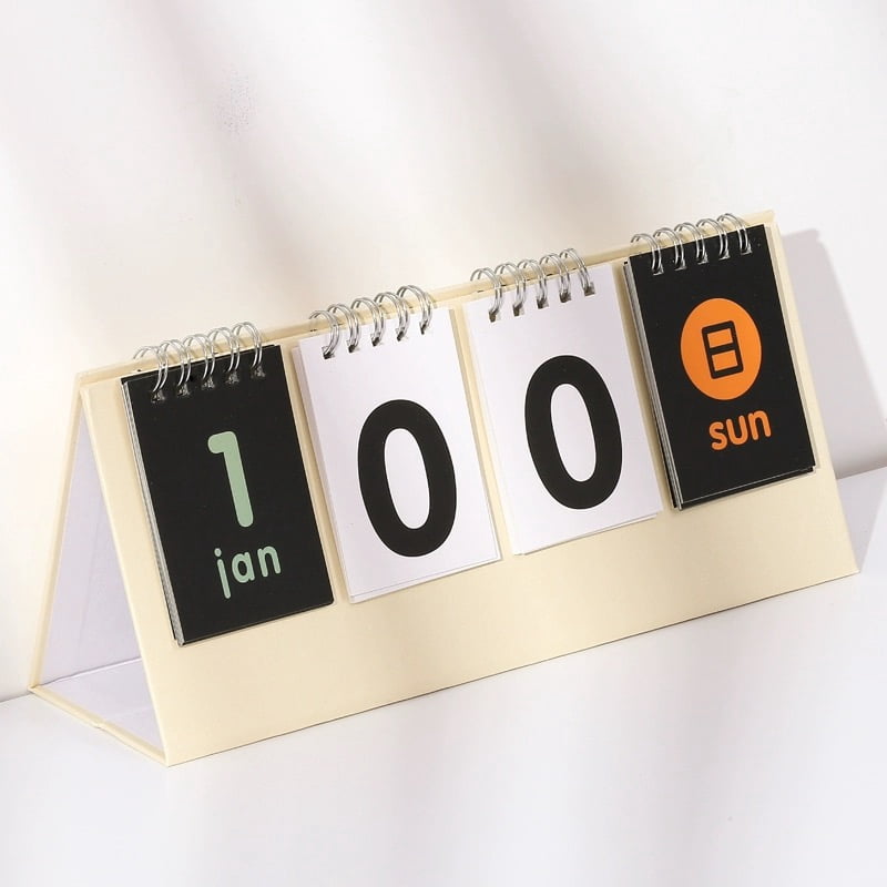 New 2025 Simple Series Perpetual Calendar DIY Desktop Countdown ...