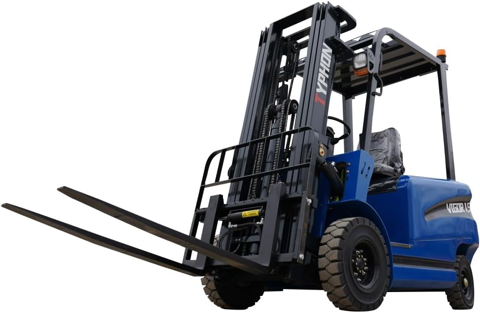 New 2025 TYPHON Vigor 1.5 Blue Electric Forklift 1.5 Ton Lifter Lift ...
