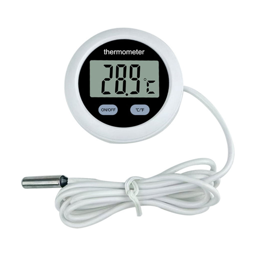 New 2025 Water Temperature Sensors for Aquariums Monitoring LCD Display ...