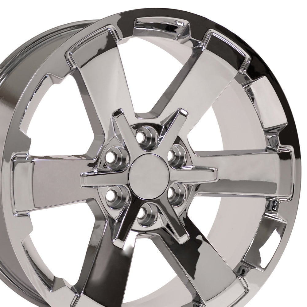 New 22 inch Aluminum Wheel for 99-18 Chevrolet Silverado 1500 Chrome ...