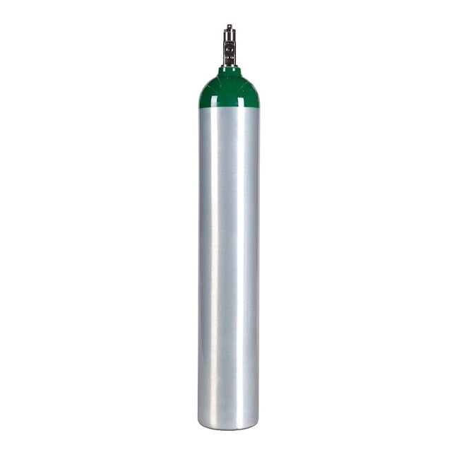 New 24.1 Cu ft Medical E Aluminum Medical Oxygen Cylinder with CGA870 ...