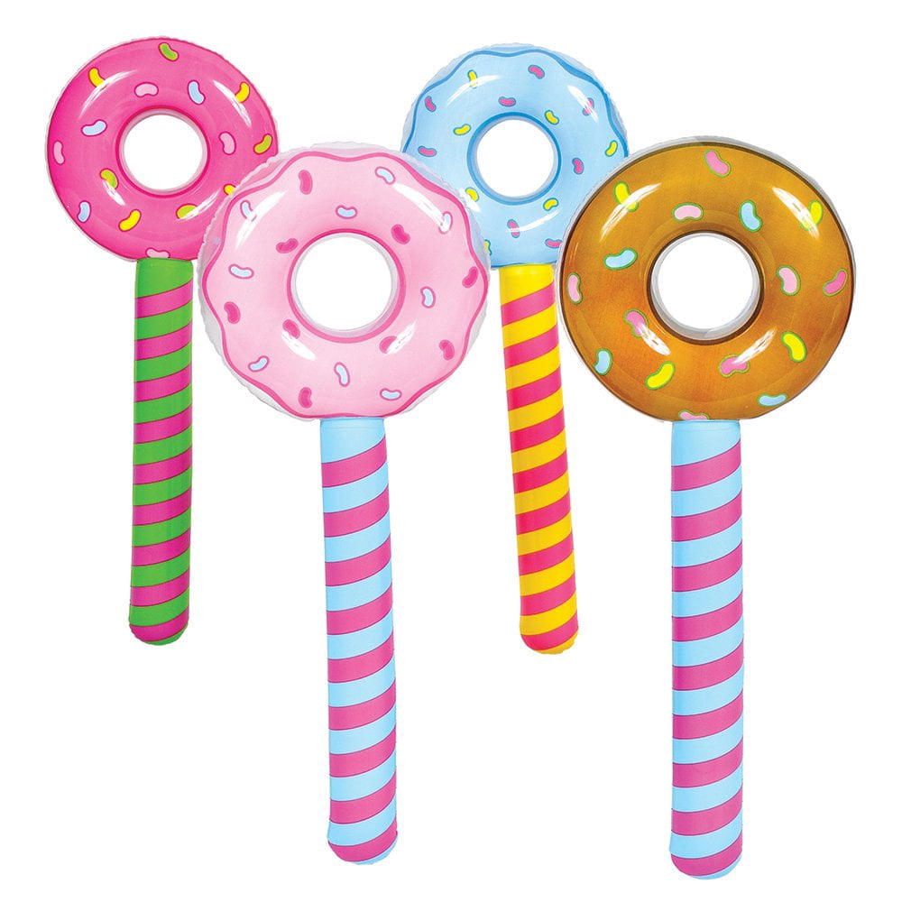 New - 24" Inflatable DC20 Lollipop Suckers Birthday donut holes Wonka ...