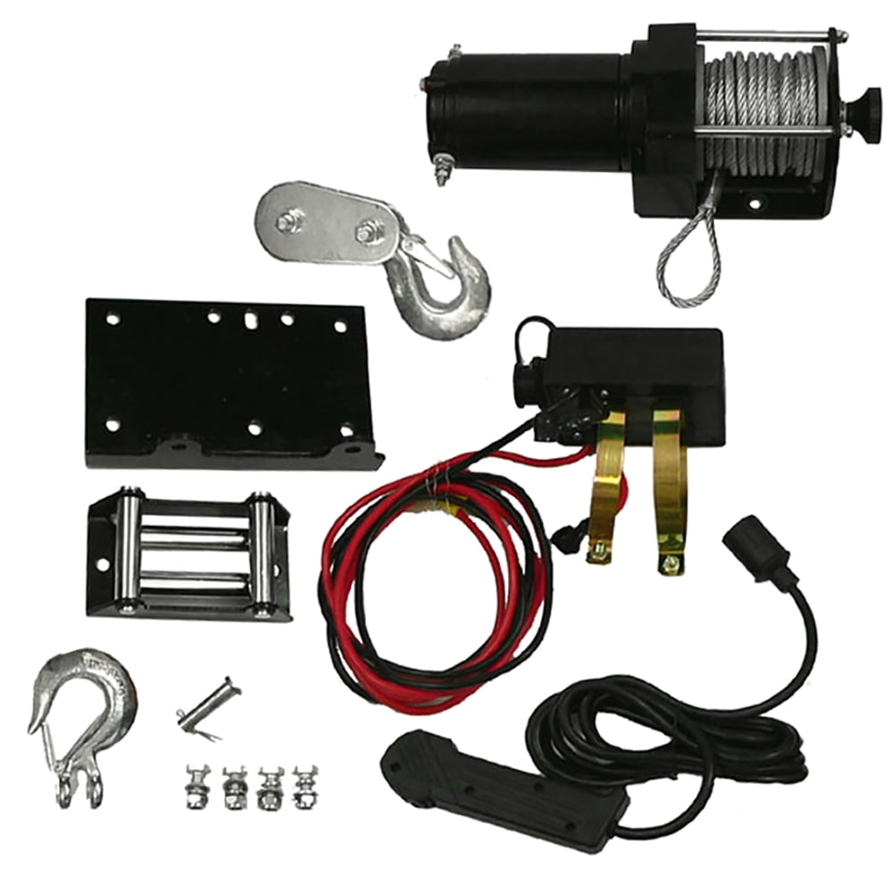 New 2500Lb Winch Assembly Fits Yamaha Honda Kawasaki UTV'S Atv'S ...