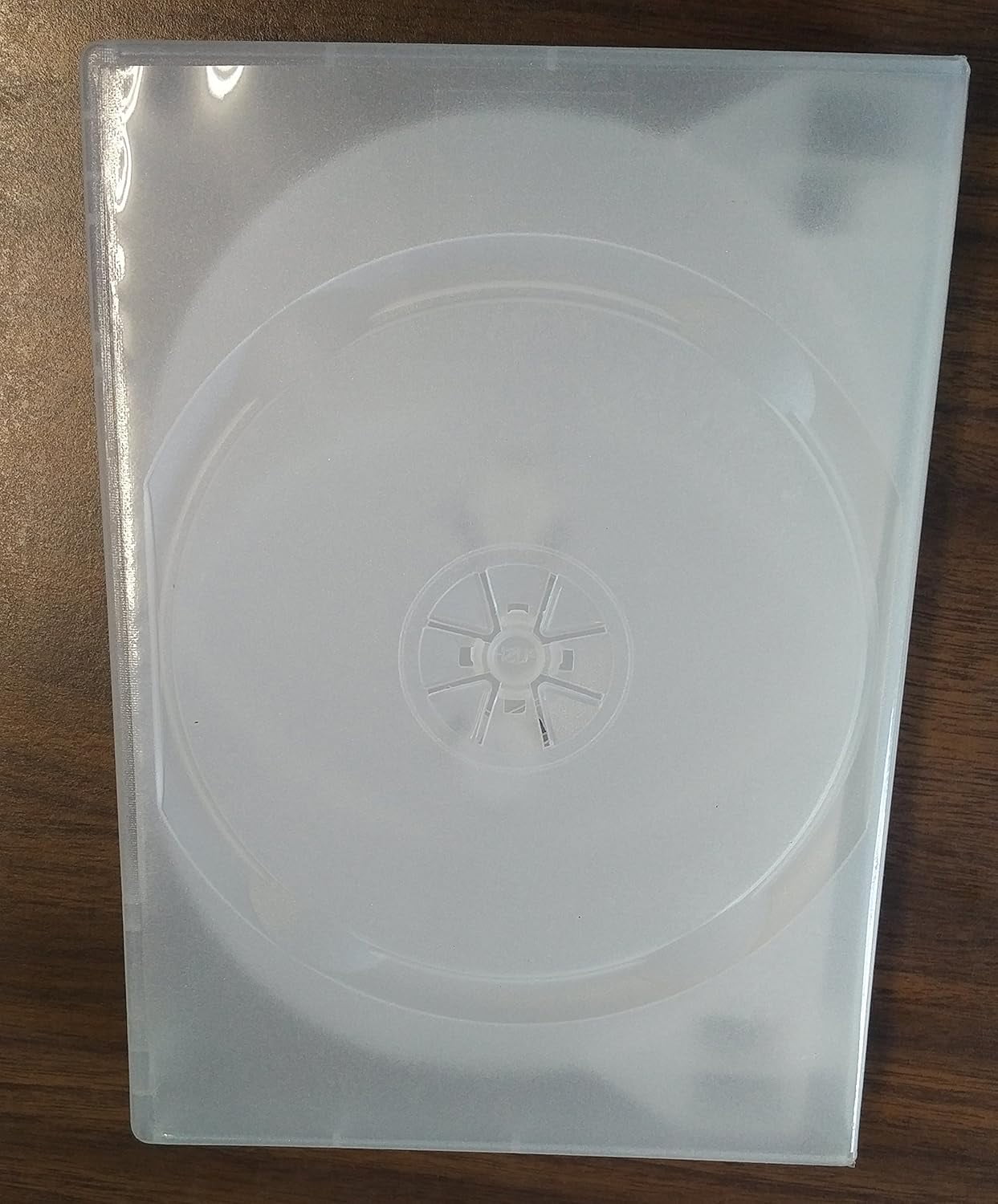 New! 27mm 6 Discs CD DVD Storage Case Frosty Clear 2 Pk Six Tray Holder ...