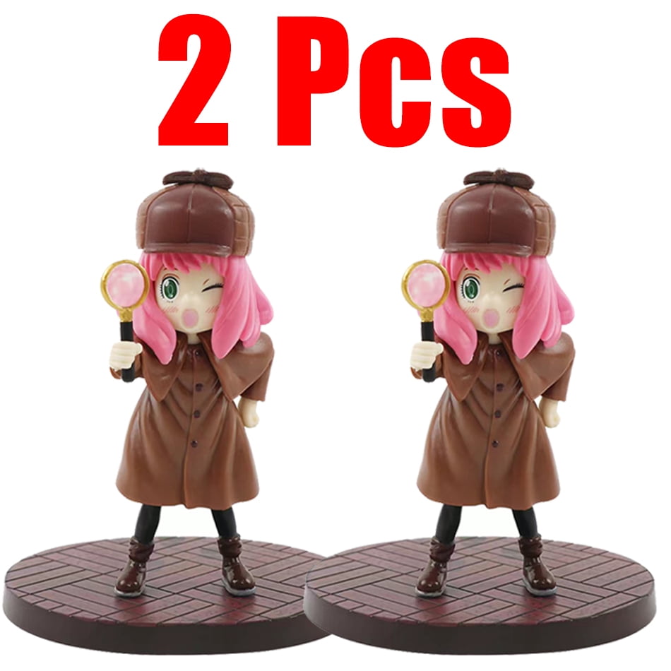New 2pcs Anime Spy X Family CODE:White 14cm Toy PVC Anya Winter ...