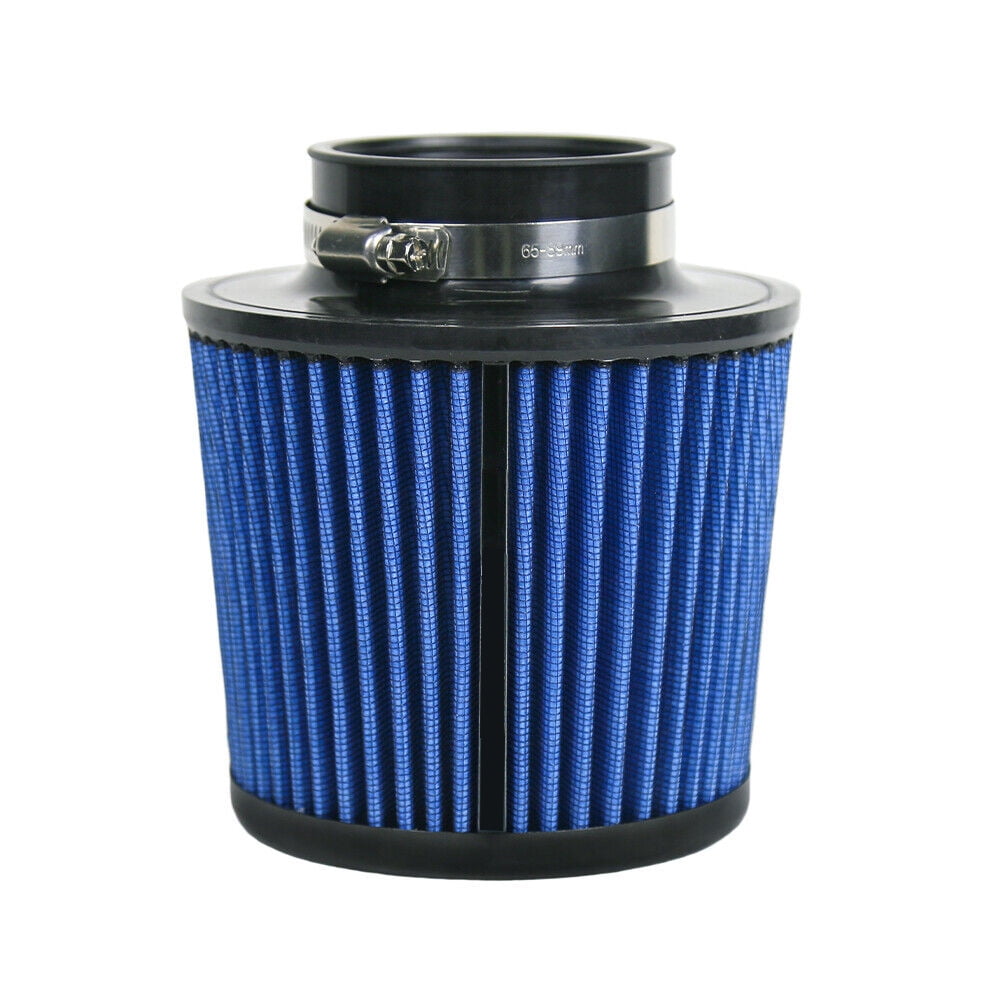 New 3" 76mm Cold Air Intake Cone Replacement Dry Air Filter High Flow ...