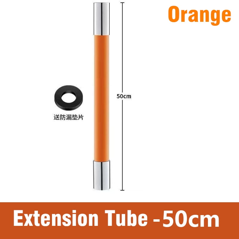 New 3 Mode Universal Kitchen Sink Faucet Extension Extender 360掳Free Bending Flexible Hose Water ...