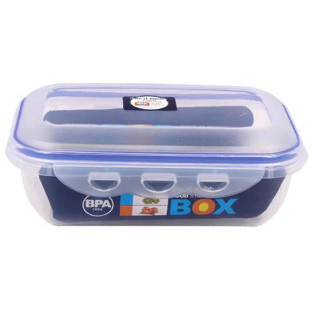 New 331979 Plastic Container Rect 1.3 L Airtight Clear 71044 (48-Pack ...