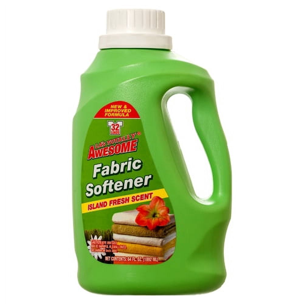 New 339772 Awesome Fabric Softner 64 Oz Island Fresh Scent (8-Pack ...