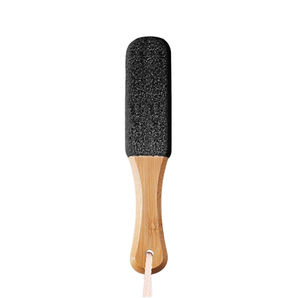 New 360° Bamboo Non Slip Foot Rasp Pedicure Tool Foot Scrubber Foot ...