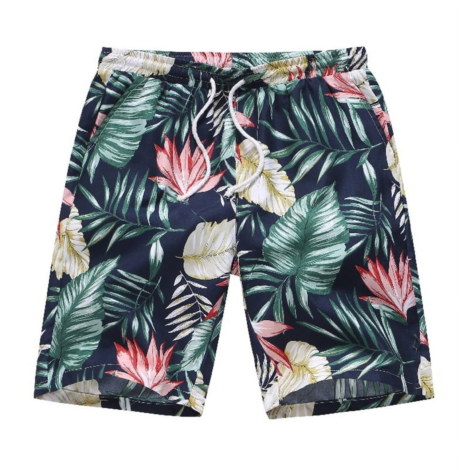 New 3D Print Pineapple Beach Shorts Men Hawaiian Tropical Plants ...