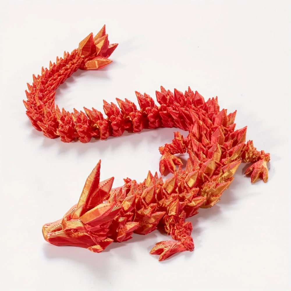 New 3D Printed Chinese Dragon Full Body Joints That Can Move Home ...