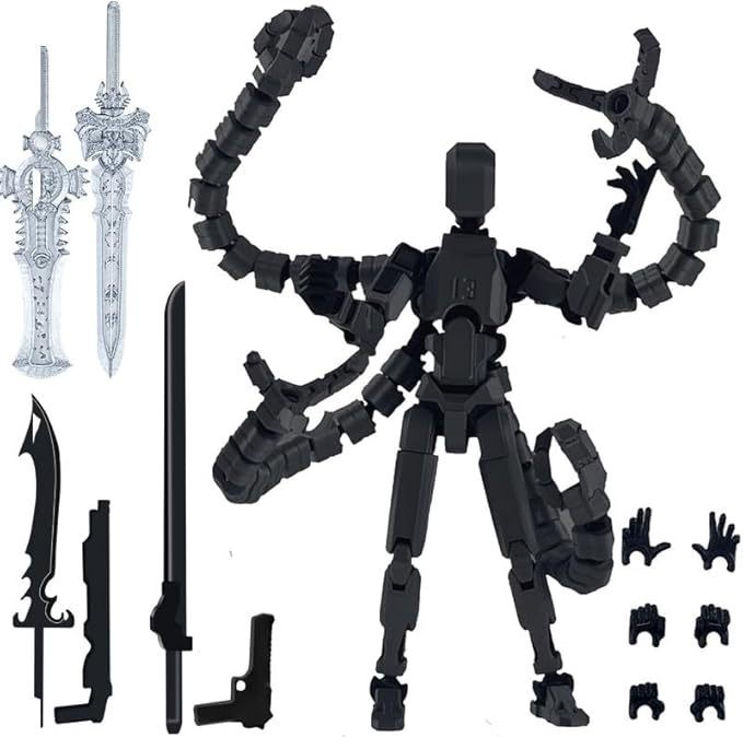 New 3D Printed Mannequin Dummy 13 Tentacle Series Toys Action Figures ...