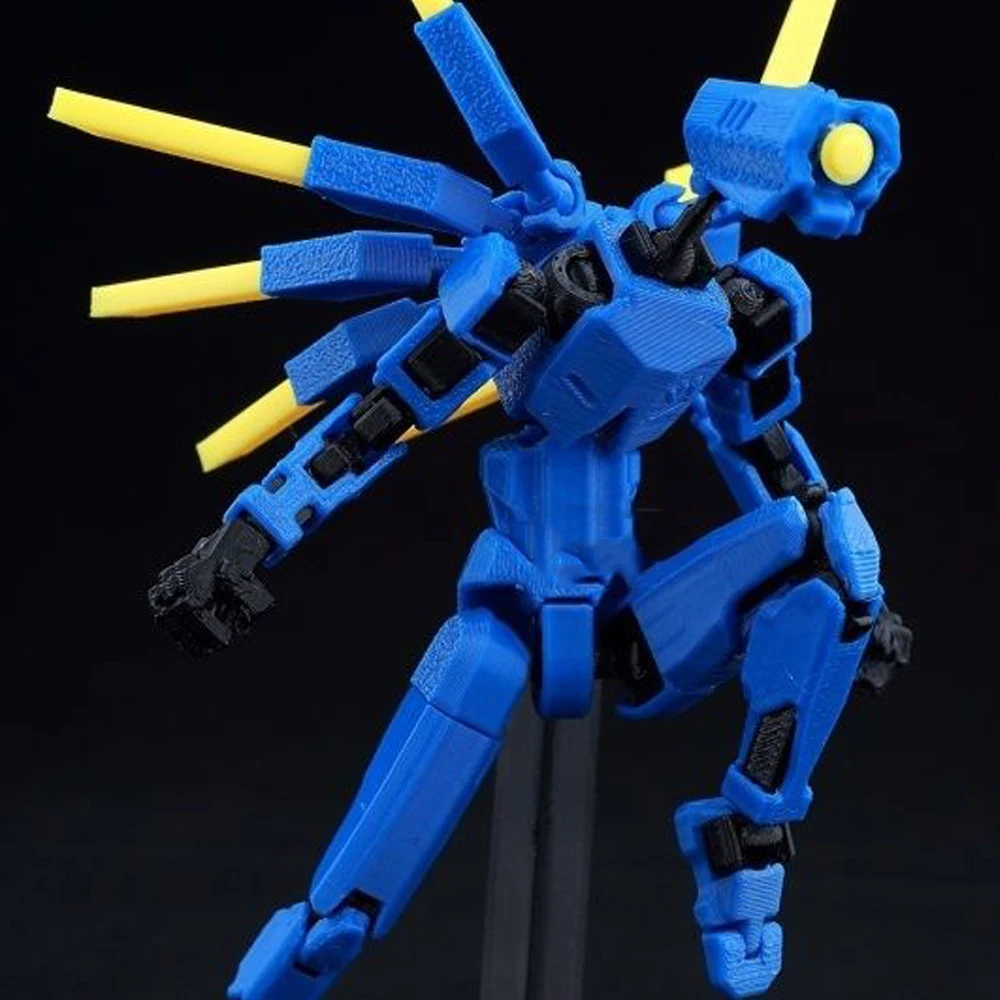 New 3D printed human body model series toys, action dolls, multi joint ...