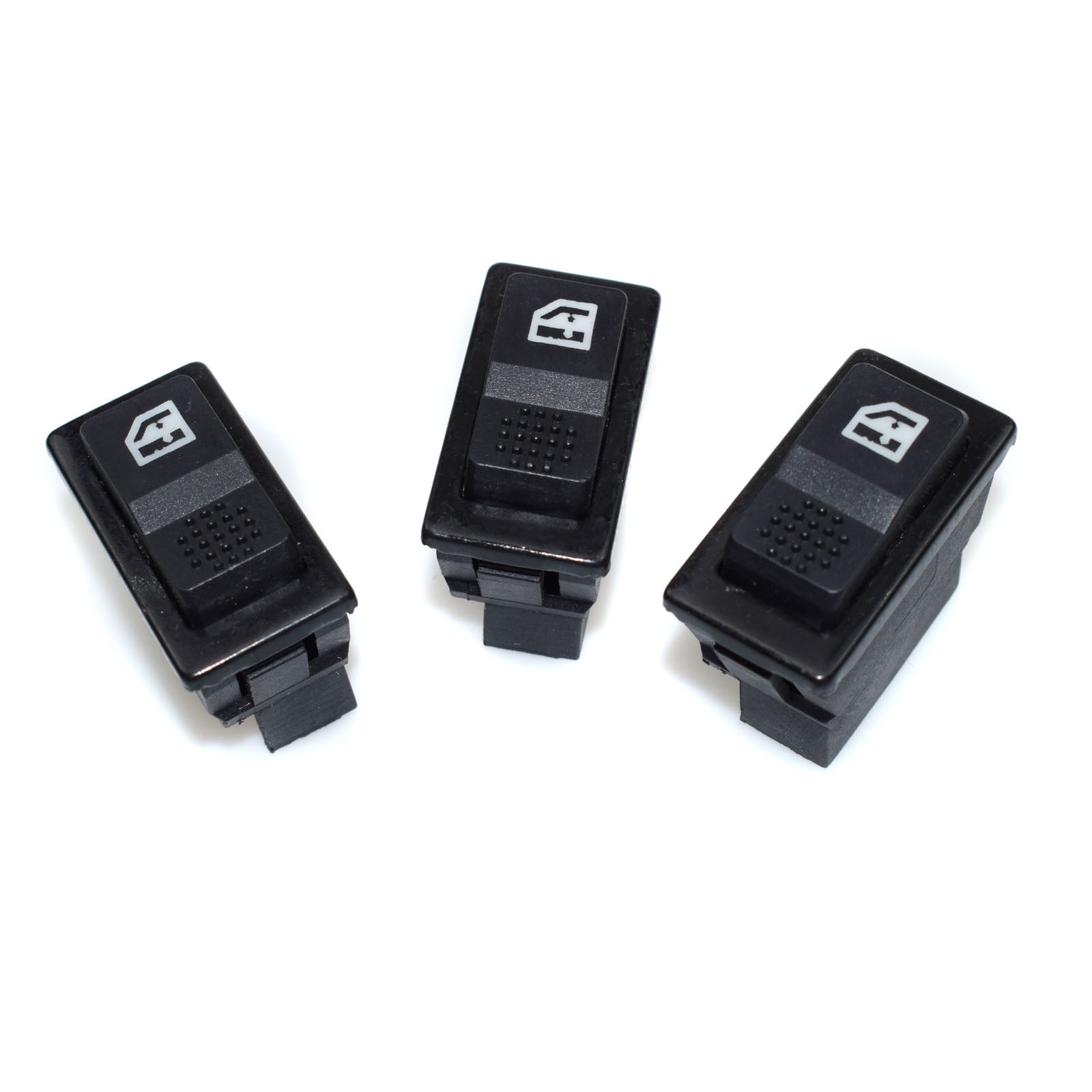 New 3Pcs 5-Pins Universal 12V 20A AUTO CAR POWER WINDOW SWITCH Controls ...