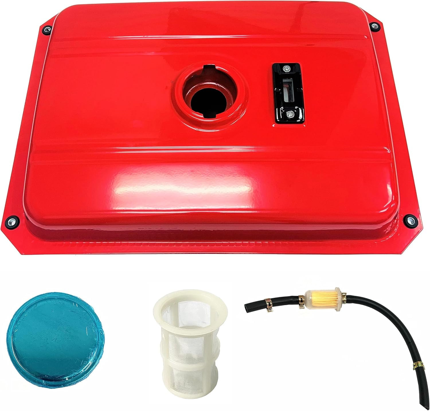New 4 Gallon Red Fuel Tank Fits Most Open Frame 5-7KW Diesel Generator ...
