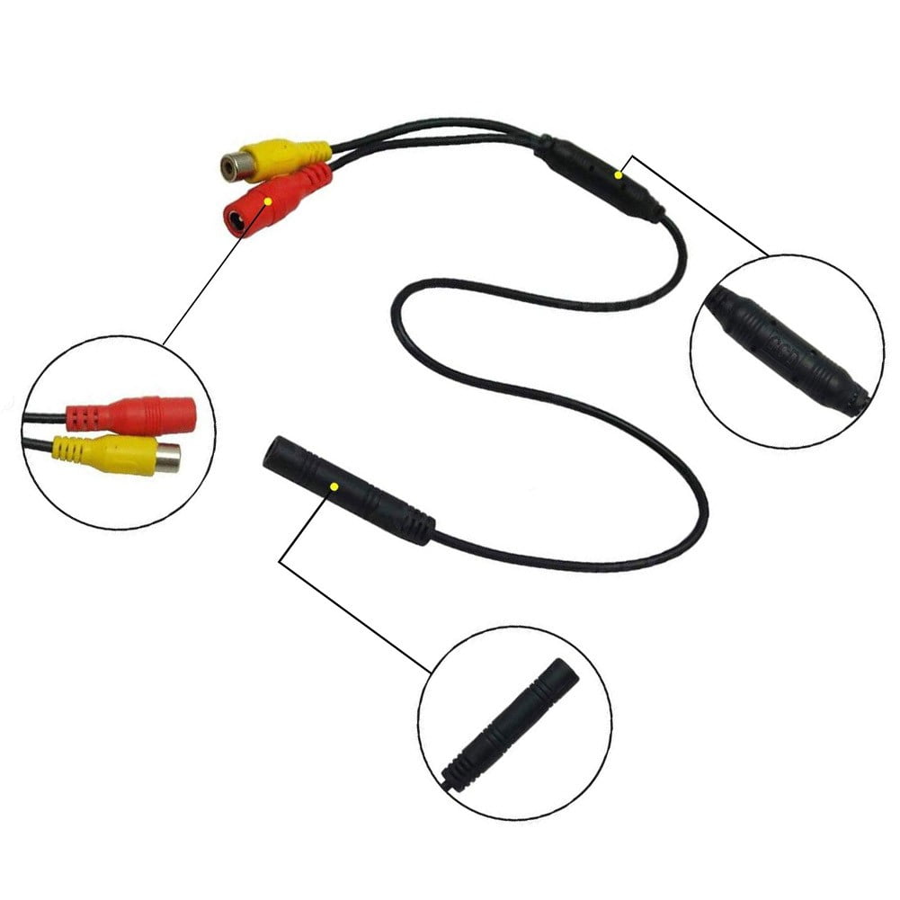 New 4 Pin S-Video to 3 RCA AV Female Cable Video TV - SVIDEO - Walmart.com