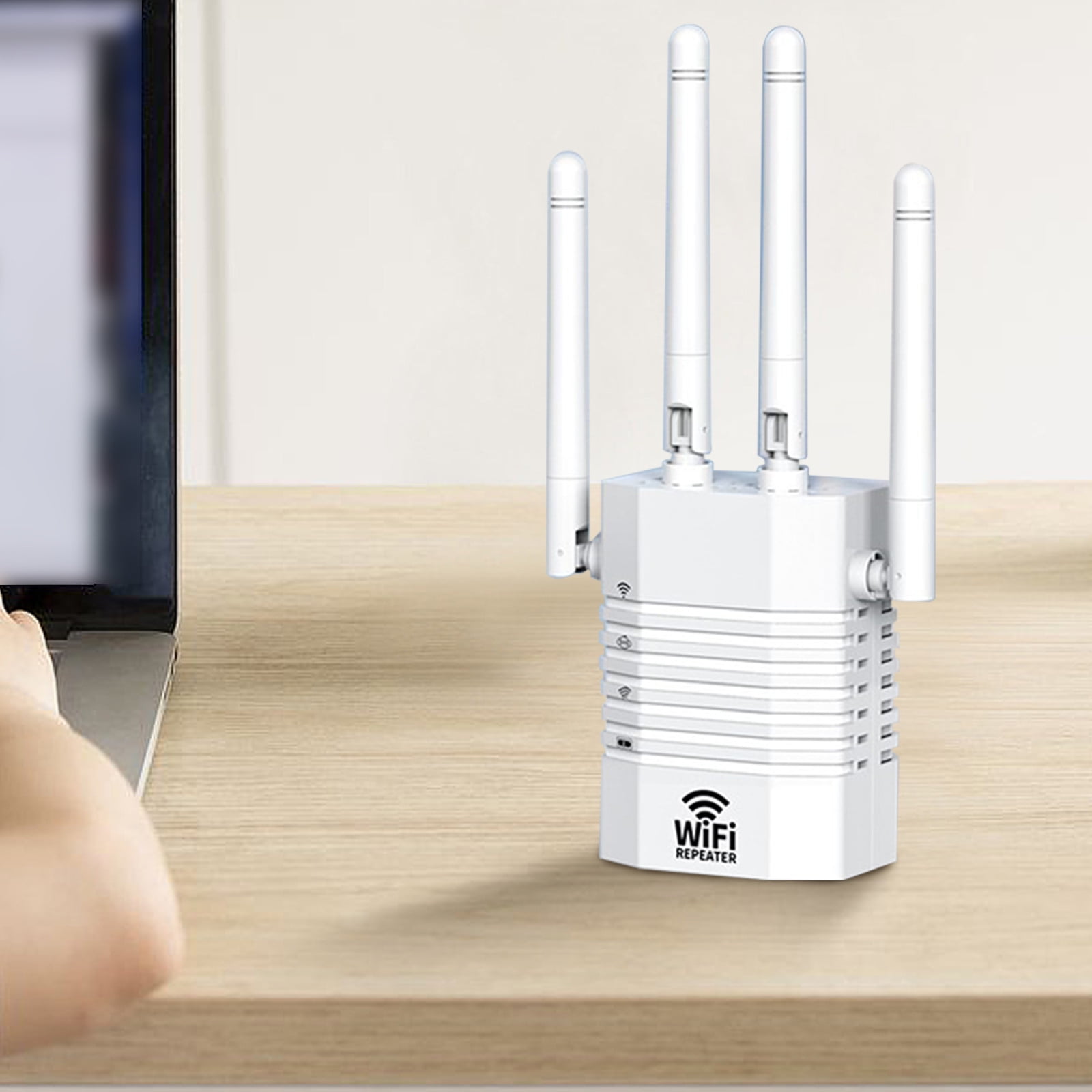 New 450M Signal Amplifier WiFi Network Wireless Routing Repeater ...