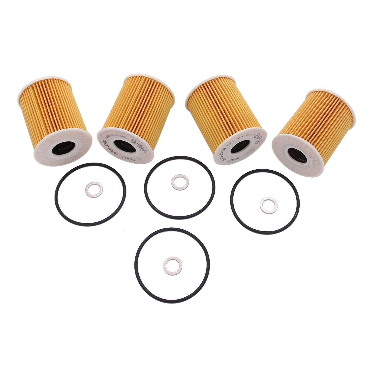 New 4pcs Oil Filter Fit for 2015-2020 Kia Telluride Hyundai Palisade ...