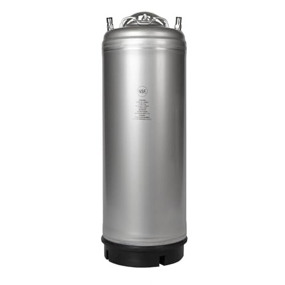 New 5 Gallon Ball Lock Keg with Single Handle - Walmart.com