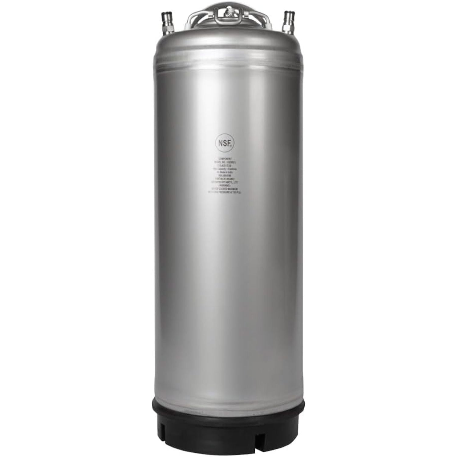 New 5 Gallon Ball Lock Keg with Single Handle - Walmart.com