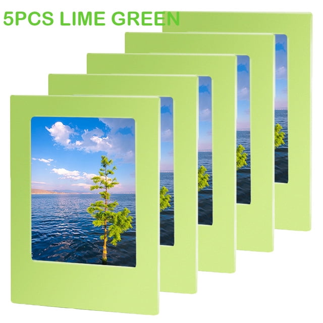 New 5 PACK Magnetic Picture Frames for Refrigerator, 3 Inch Fridge ...