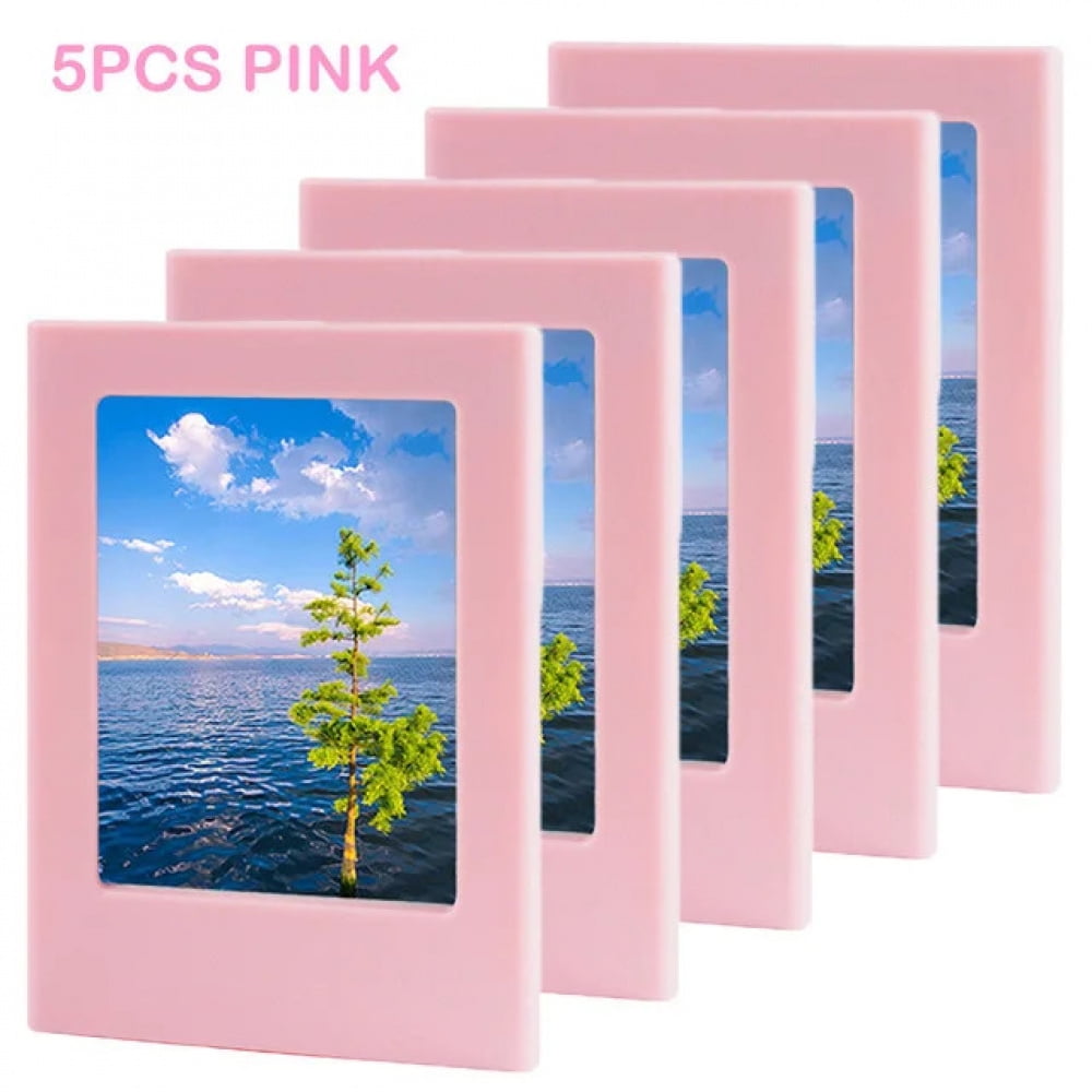 New 5 PACK Magnetic Picture Frames for Refrigerator, 3 Inch Fridge ...