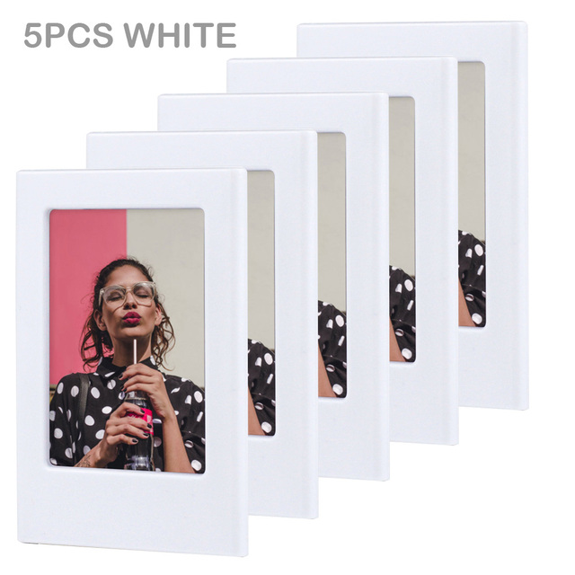 New 5 PACK Magnetic Picture Frames for Refrigerator, 3 Inch Fridge ...