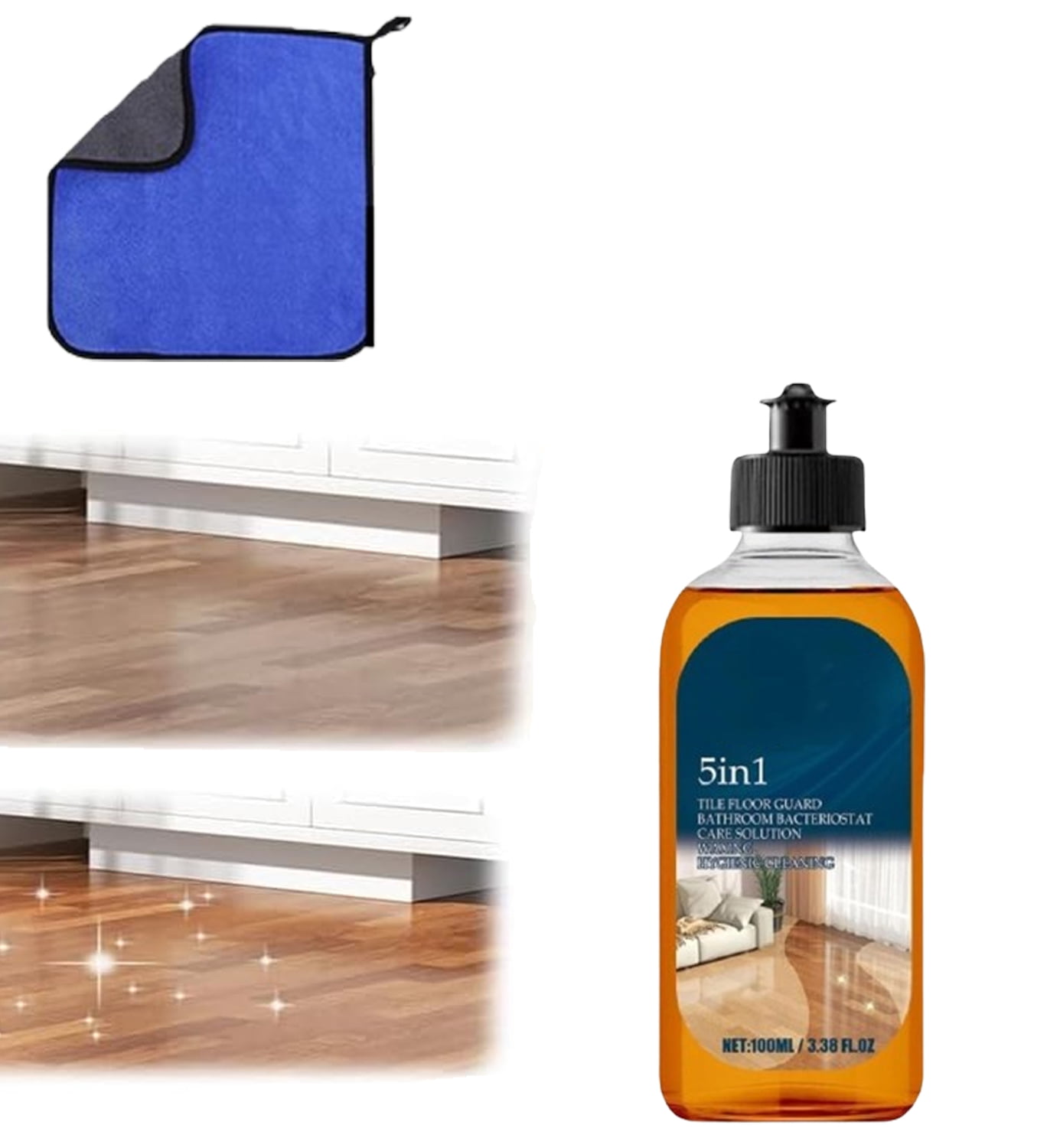 New 5 in 1 Floor Cleaner,Power Clean Multi-surface Floor Cleaner for ...