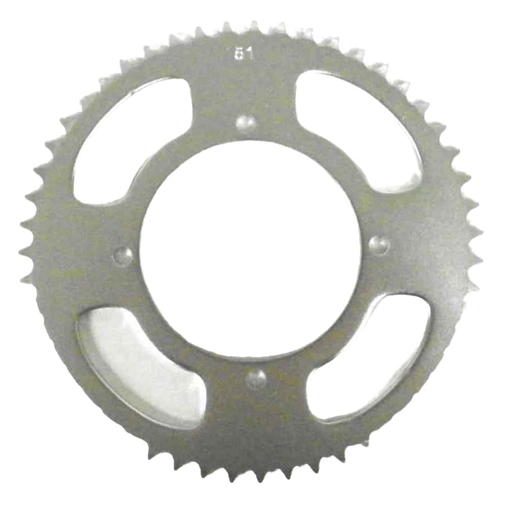 Rear Drive Sprocket 51T 428 Chain Steel Compatible with Kawasaki KX 80 ...
